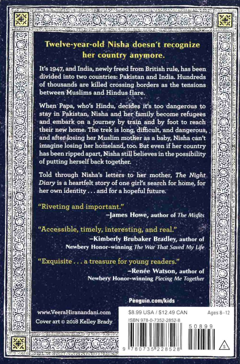 The Night Diary - MBE Books