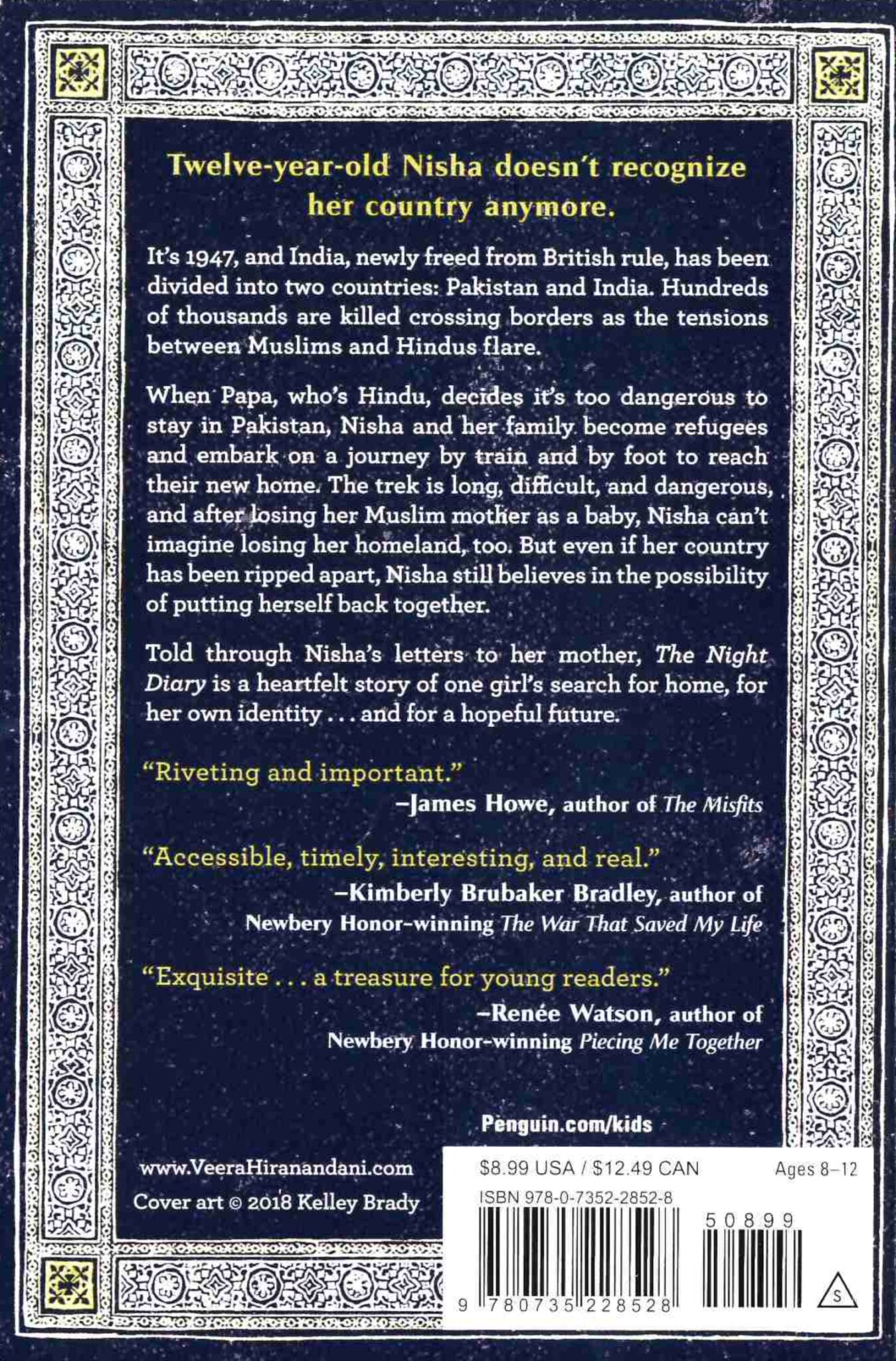 The Night Diary - MBE Books